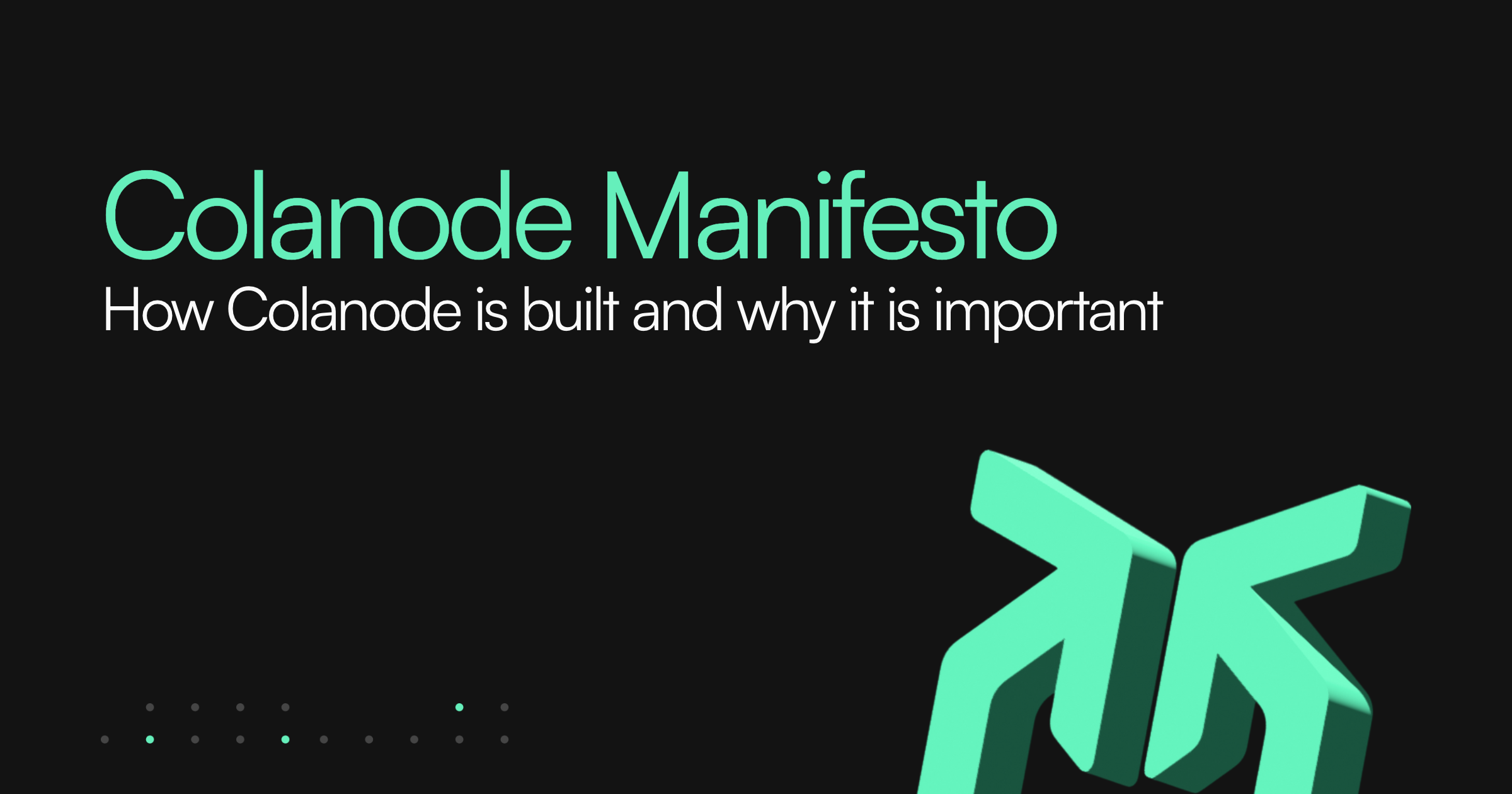 The Colanode Way - Colanode